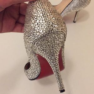 Christian Louboutin | Shoes | Christian Louboutin Hand Strass 385 ...